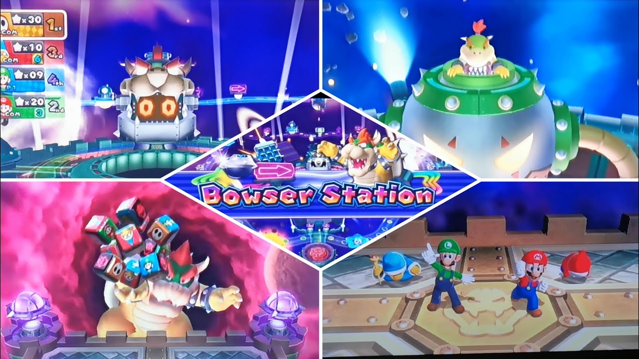 Mario Party 9 - Solo Mode - Bowser Station Finale of Solo Mode - YouTube