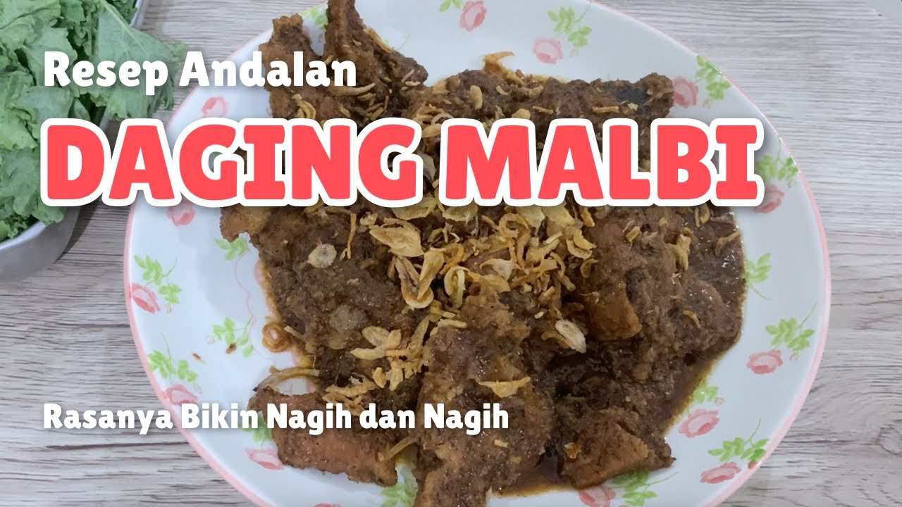 Resep Daging Malbi Khas Palembang – Bumbu Rahasia Bikin Daging Empuk ...