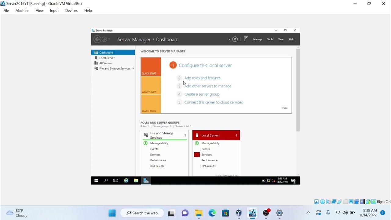 Promoting Server to Domain Controller and Joining Client machine to domain - Oracle VM - YouTube