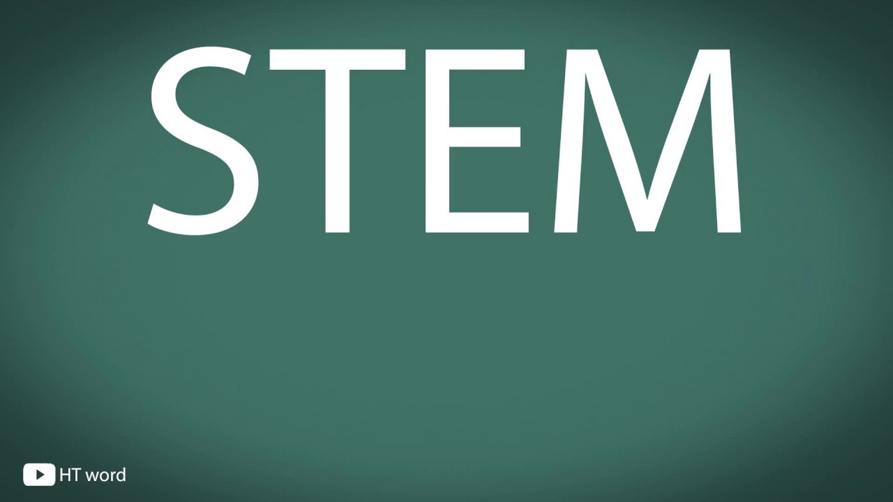 How to pronounce STEM - YouTube