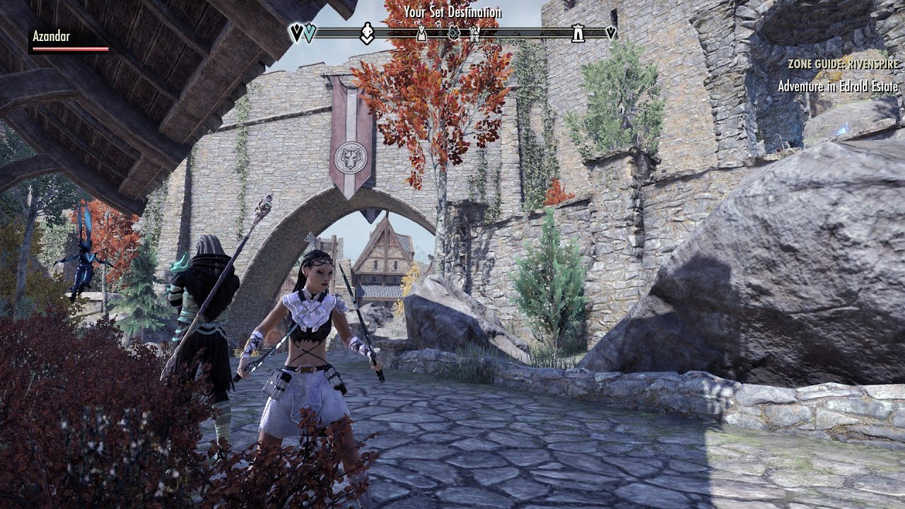 ESO: Questing in Western Skyrim (Nightblade) #dlc with Fennorian (A ...