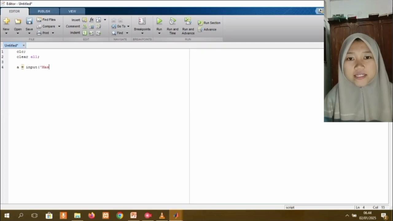 PENYELESAIAN INTEGRAL METODE SIMPSON MENGGUNAKAN MATLAB - YouTube