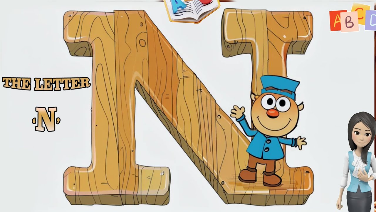 ABC Song - The Letter 'N' 🍜🌌🥋 | 🎶 Educational and Fun Baby and Children ...