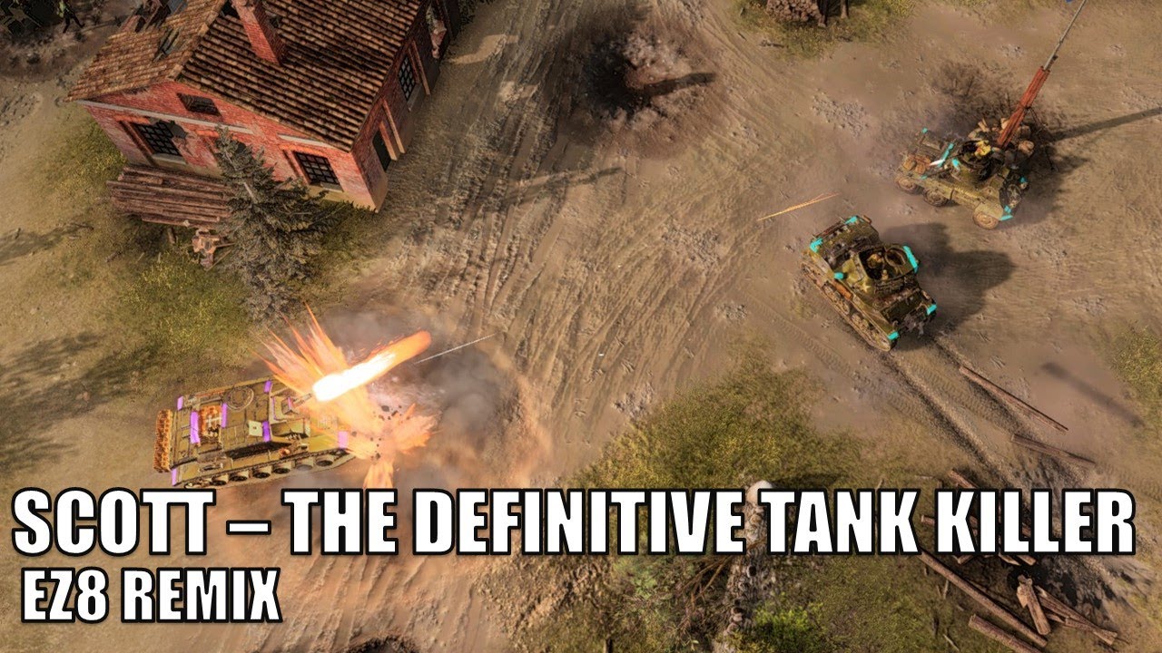 Company of Heroes 3 - Scott is the real tank hunter - USF 2vs2 Gameplay ...