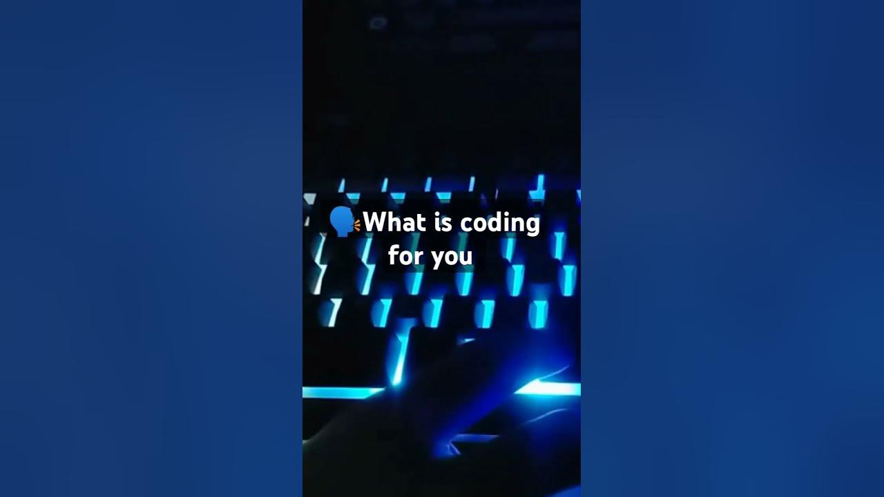 π£οΈ What Is Coding For You Codinglover Motivation Javascript