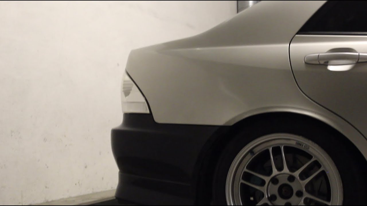 Putting a European Altezza Rear Bumper on a USDM IS300 - YouTube