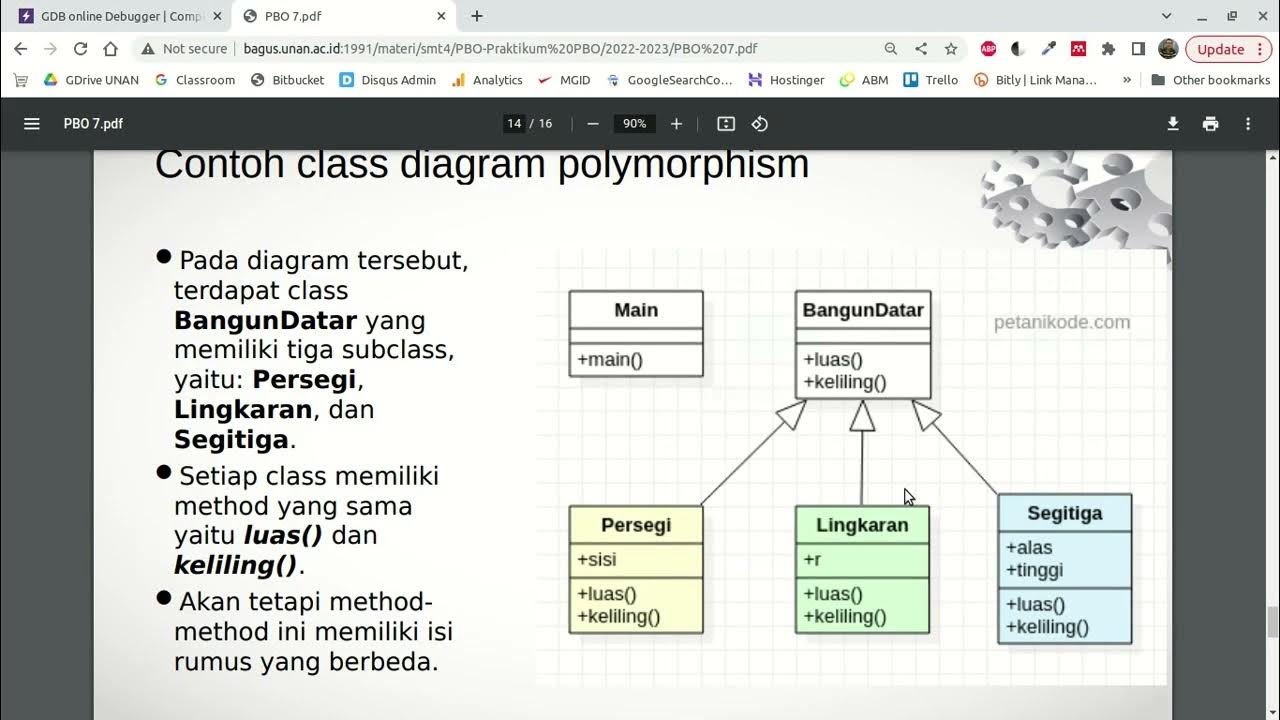 Praktikum PBO Polymorphism 2023 - YouTube