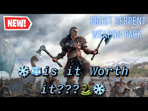 Assassin's Creed Valhalla | Frost Serpent Weapon Pack Review & Overview ...