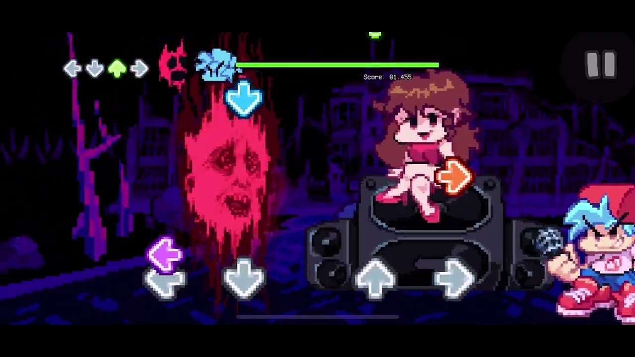 FNF Mobile Thorns Night 99% - YouTube