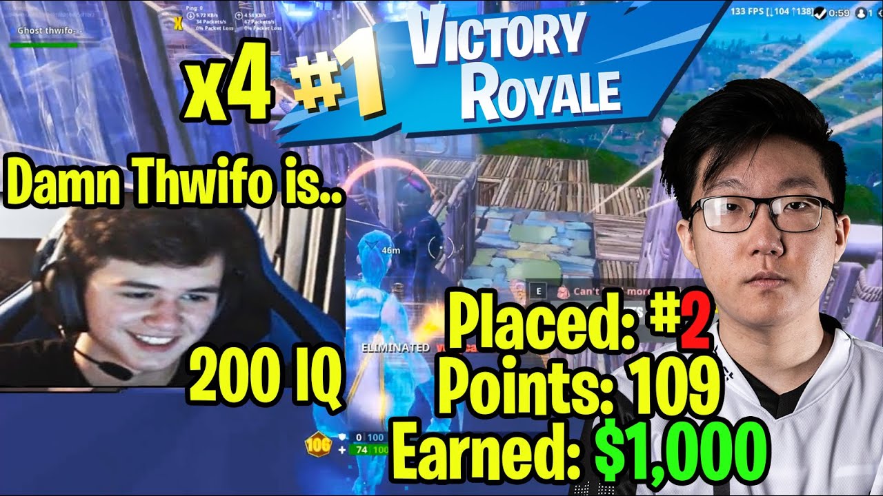 Ghost Thwifo Gets #2 Place Solo Cash Cup while Showing His *Crazy ...