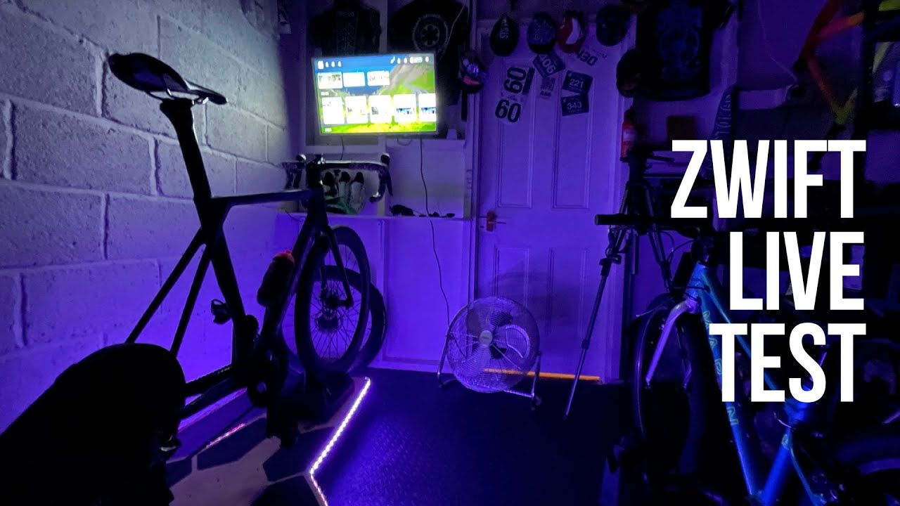 Zwift Live Stream Test - YouTube