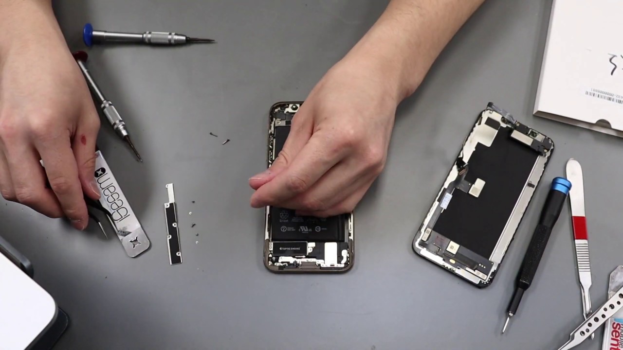 iPhone screen replacement - YouTube