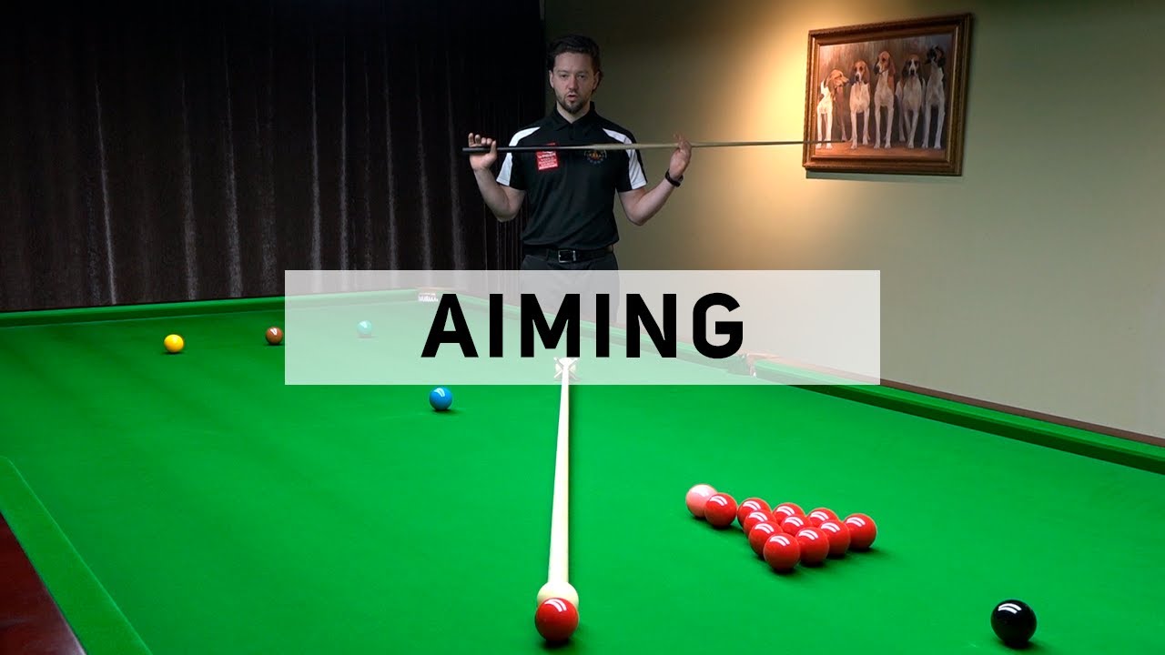 AIMING: How to & Most Common Mistakes / Snooker Tutorial for Beginners ...