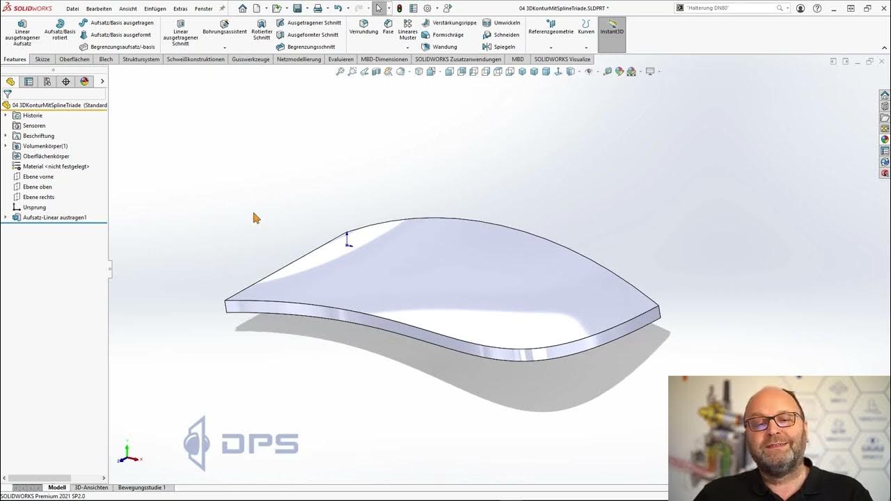SOLIDWORKS Tipps zu 3D Skizzen - YouTube