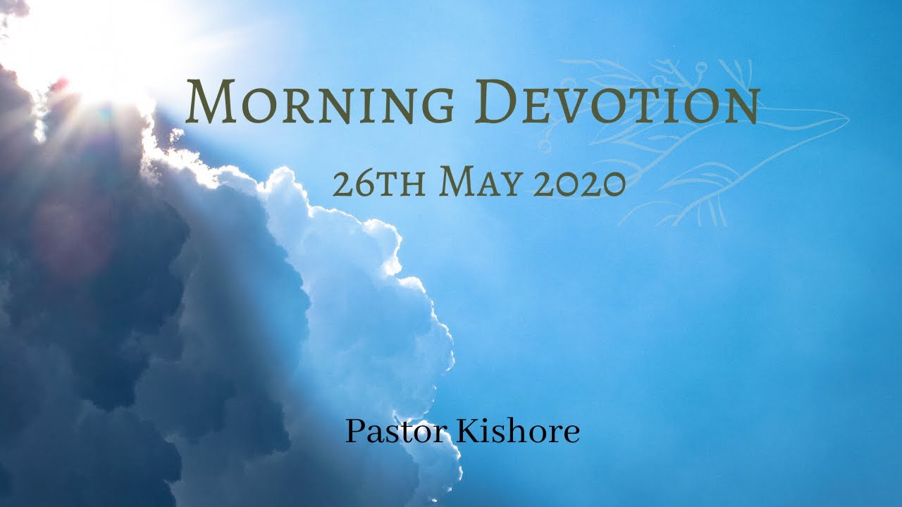 Morning Devotional - YouTube