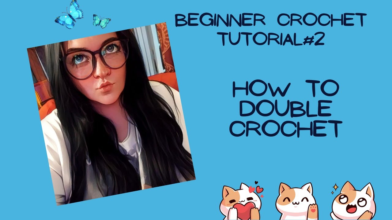 Beginner Crochet How To Double Crochet Tutorial crochettutorial beginner-crochet-how-to-double-crochet-tutorial-crochettutorial