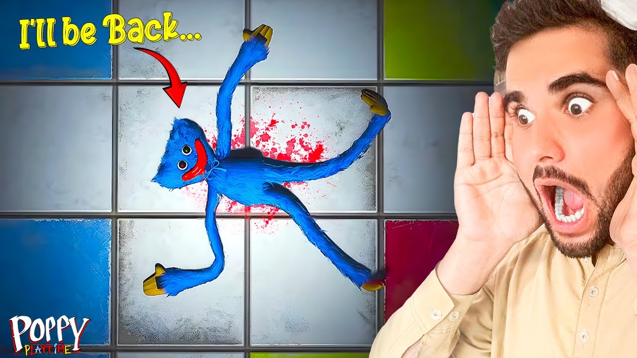 Finally Huggy Wuggy is Dead | Poppy Playtime Chapter 1 Ending - YouTube