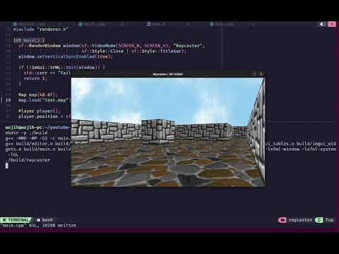 Raycasting in C++ #28 | Map Loading and Saving - YouTube