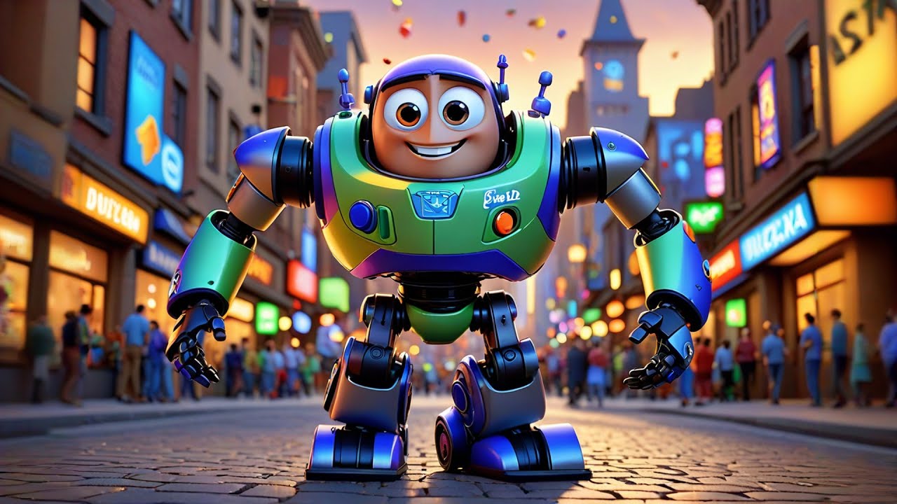 Ricky Robot Says Hello | Fun Kids Song | Nursery Rhymes and Baby Songs ...