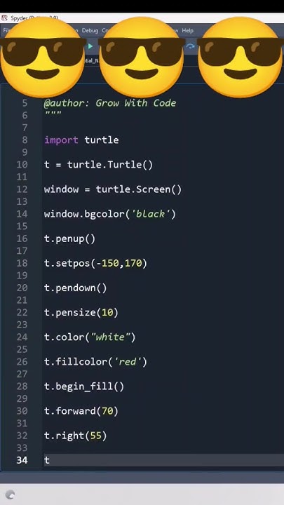 Draw Netflix logo in just 30sec using python graphics turtle - YouTube