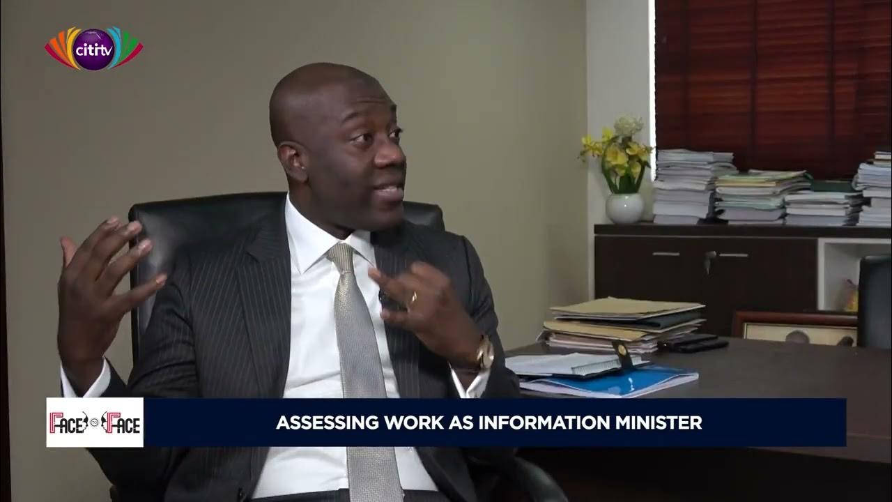 Face to Face: Kojo Oppong Nkrumah defends Dr. Mahamud Bawumia's vision ...