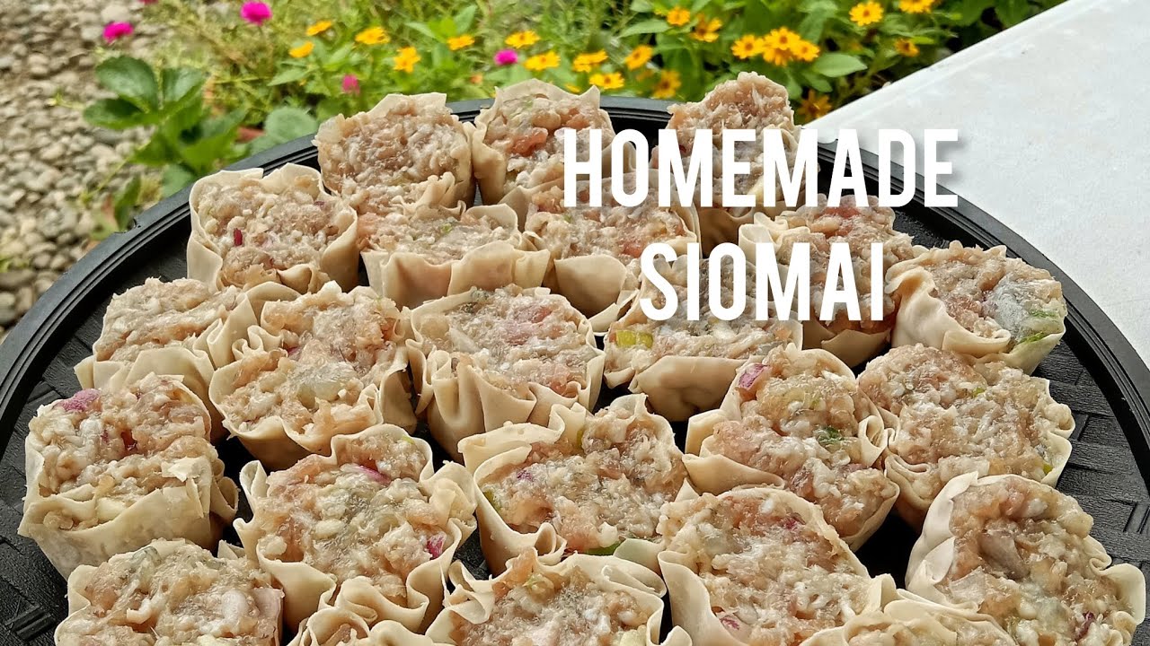 Homemade Siomai Youtube