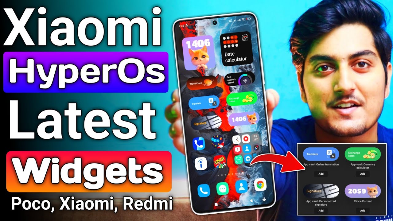 Xiaomi New Super Widgets For HyperOs | No Root, No apk, No Backup ...