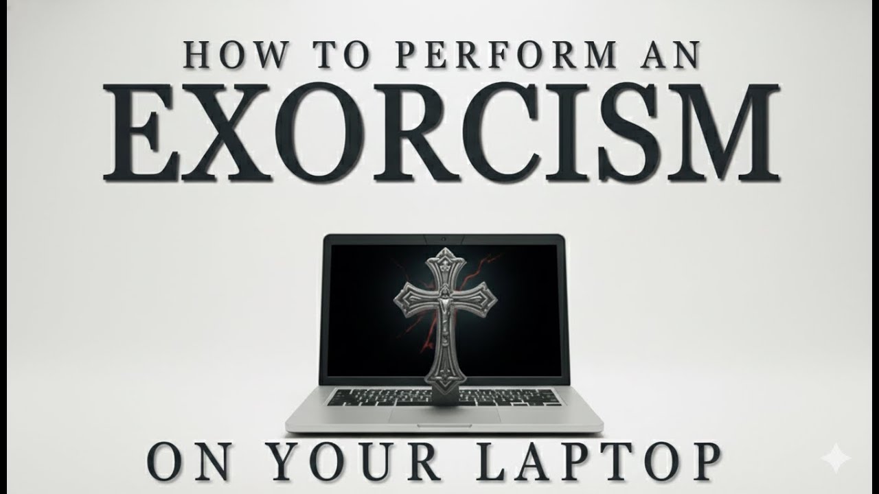 How to perform an exorcism on a laptop (Satire) - Living Martyr Report ...