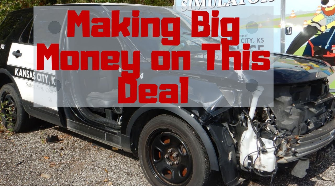 Flipping a Ford Explorer from start to finish COMPLETE REBUILD - YouTube