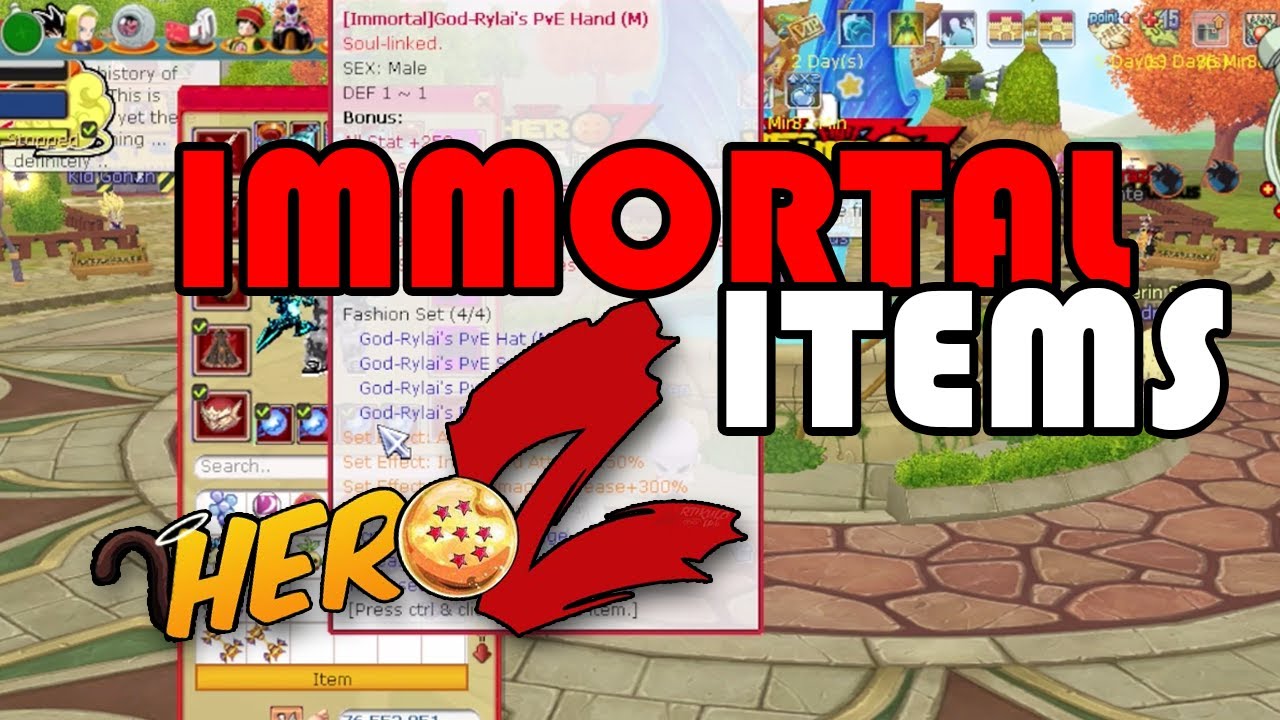 Immortal Items & Explaining Two Types of Scroll of Rarity - HeroZ Flyff ...