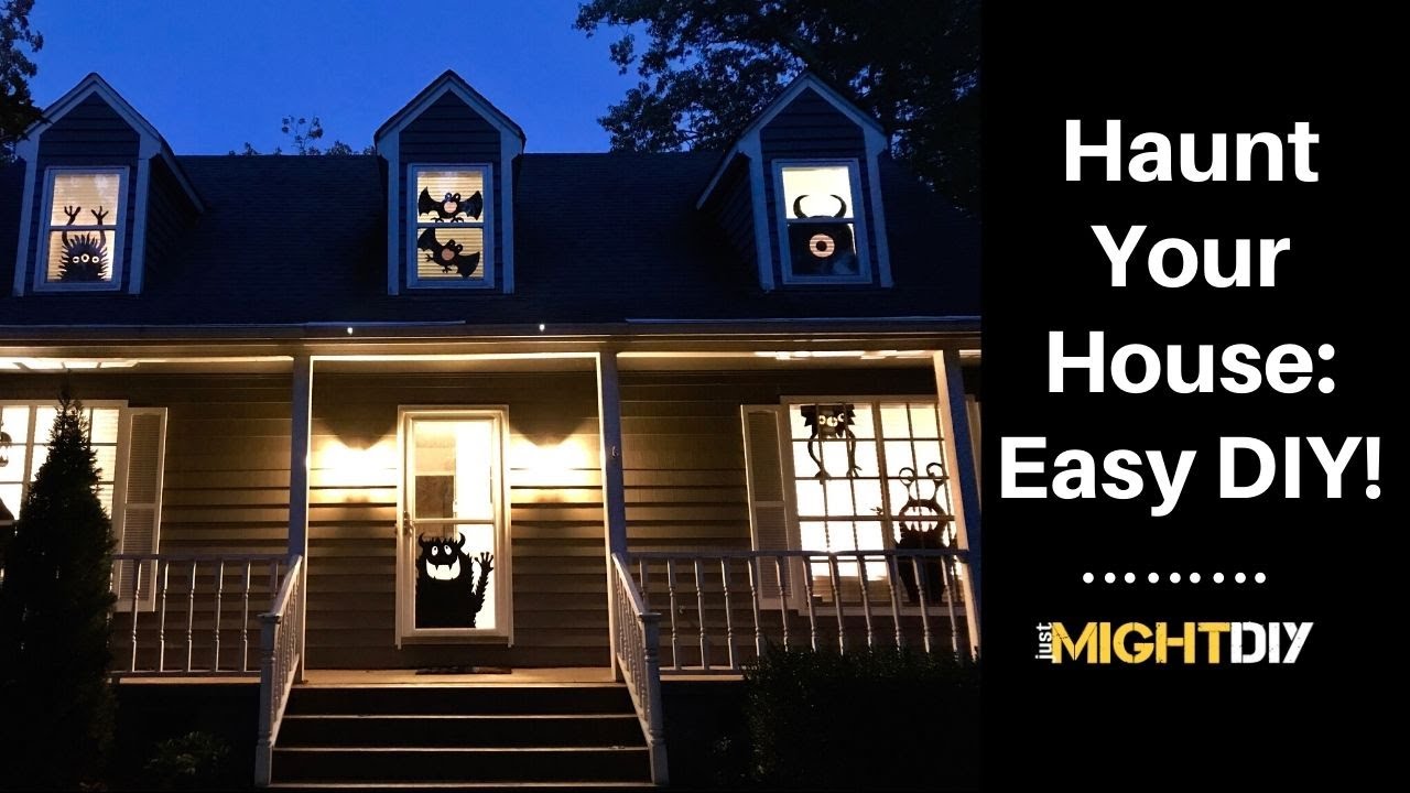 How to Make Window Monsters | Easy Halloween DIY - YouTube