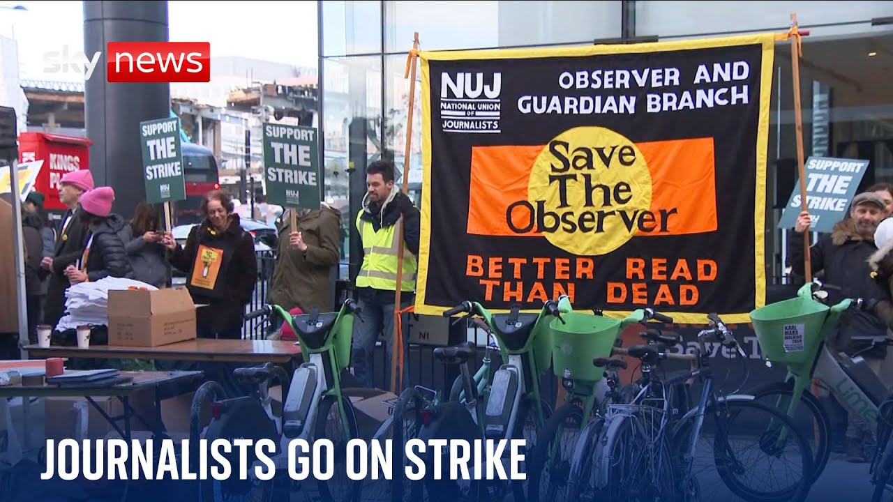 Journalists hold 48-hour strike over proposed sale of The Observer ...