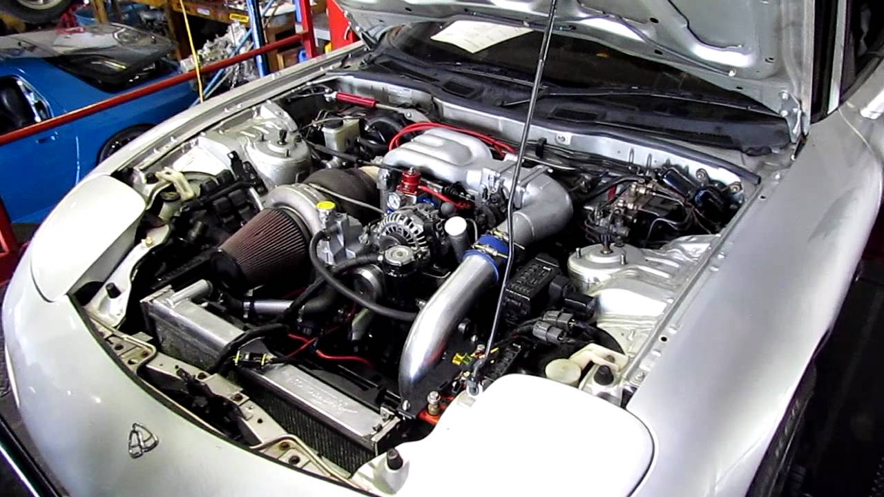 Mazda RX7 Dyno Big Turbo - YouTube