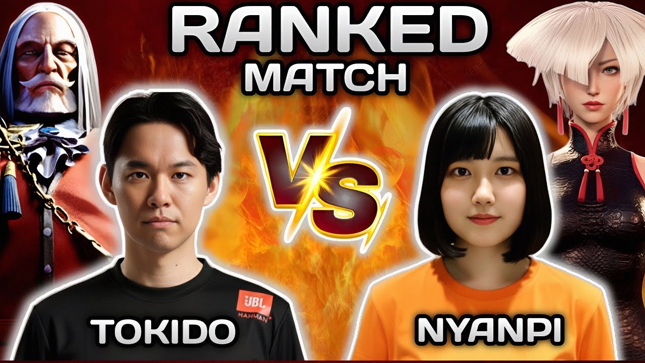 SF6 Tokido ( JP) VS Nyanpi ( A.K.I.) , H.L.G. - YouTube
