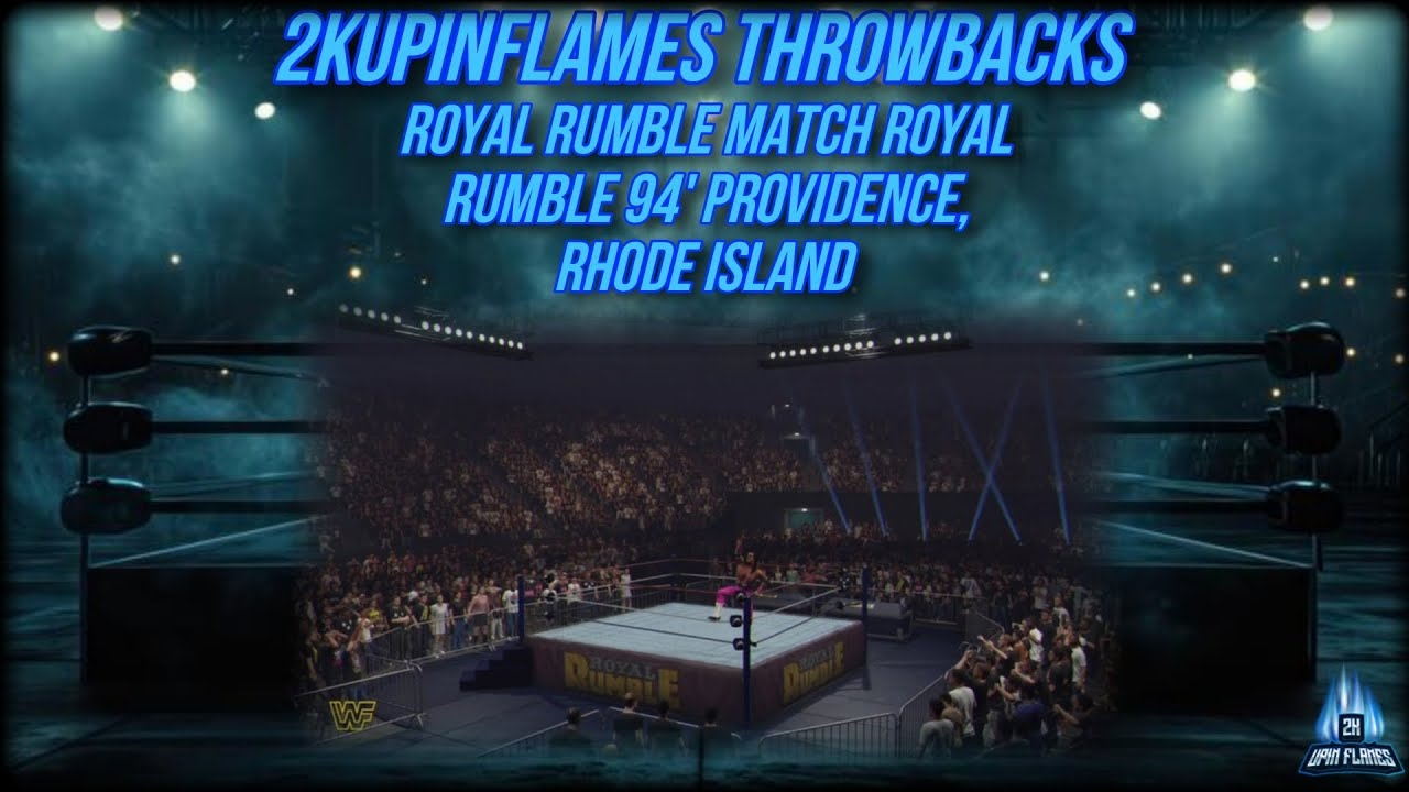 WWE2K24 WWF Royal Rumble 94' Royal Rumble Match Providence Civic Center ...