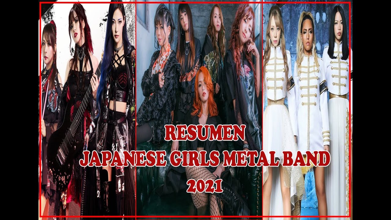 Pequeño Resumen 2021 [Japanese Girls Metal Band] - YouTube