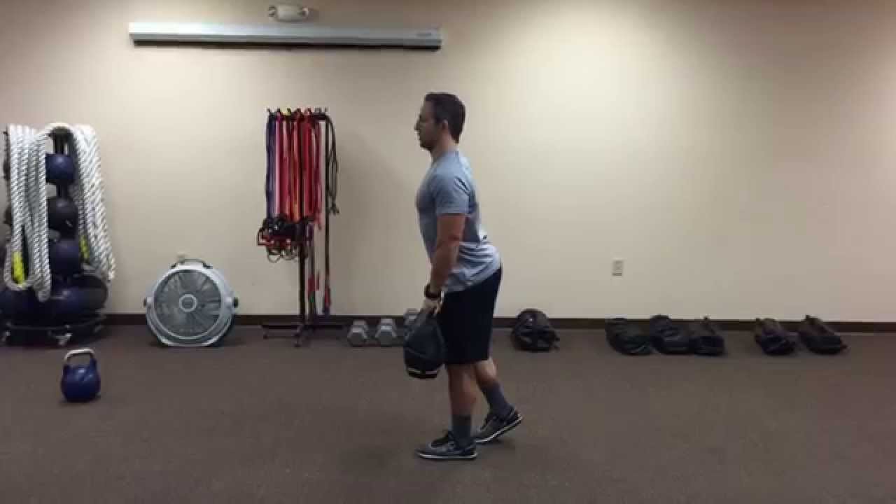 Exercise of The Week - Sandbag Staggered Snatch - YouTube