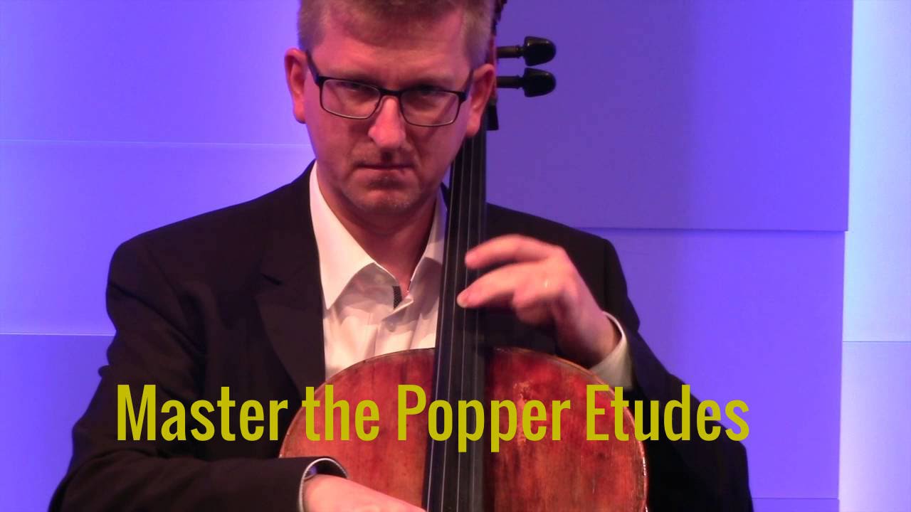 Cello Focus Lessons: Popper Studies No.1 - YouTube