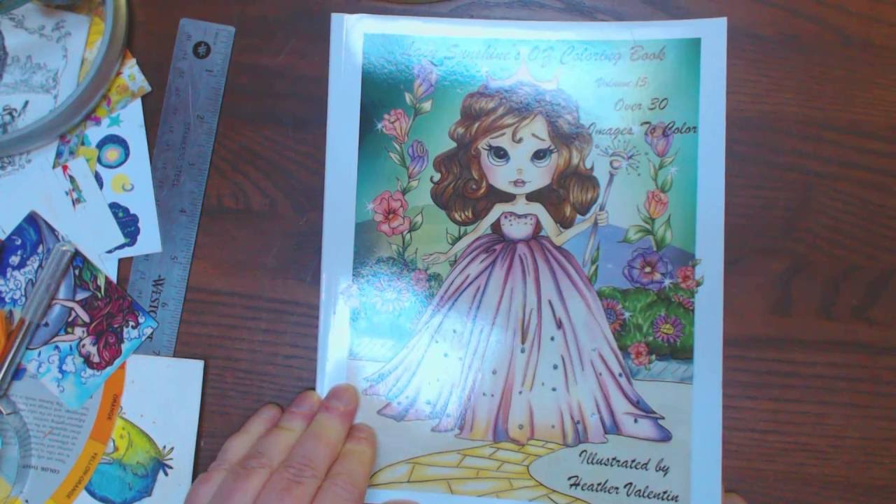 Lacey Sunshine's Oz coloring book - YouTube