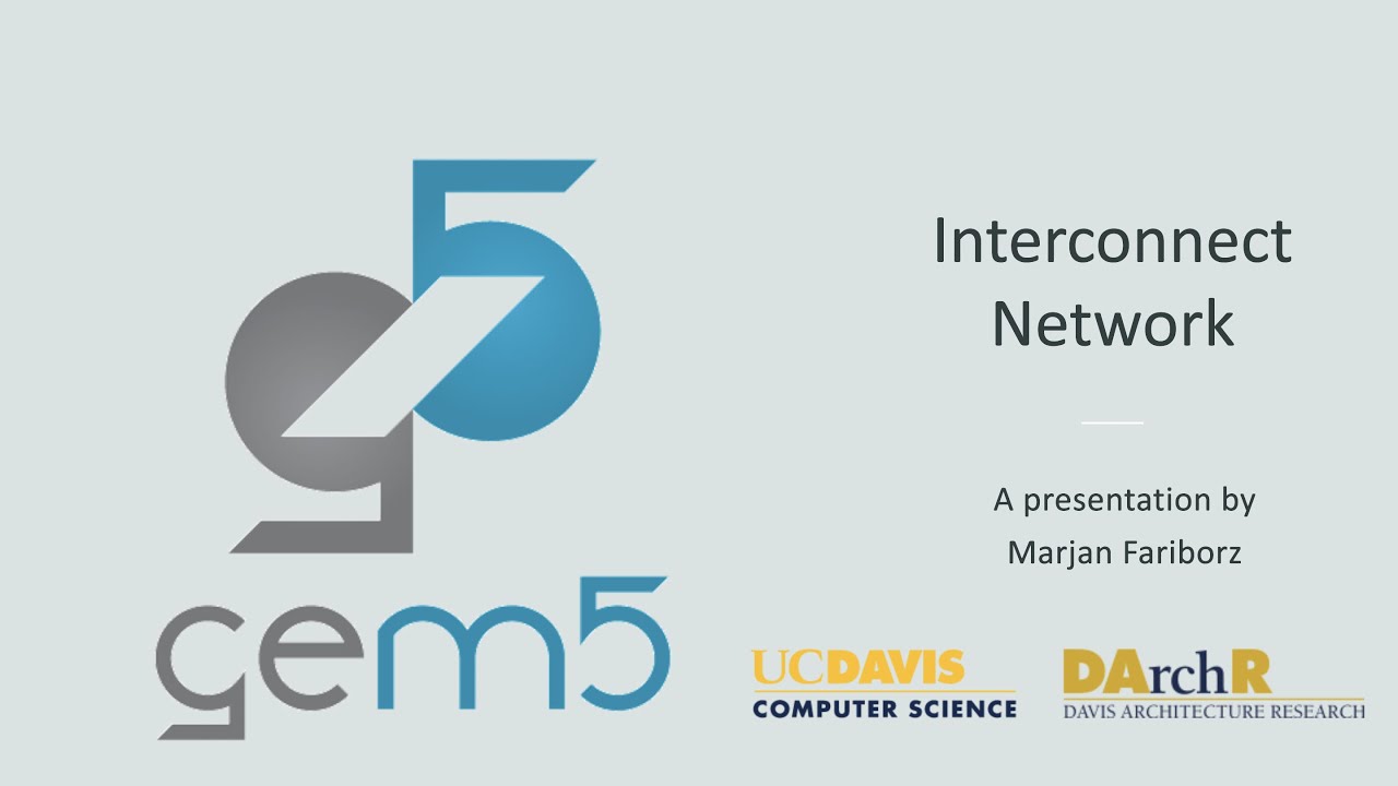 gem5 bootcamp 2022: On-chip network models - YouTube