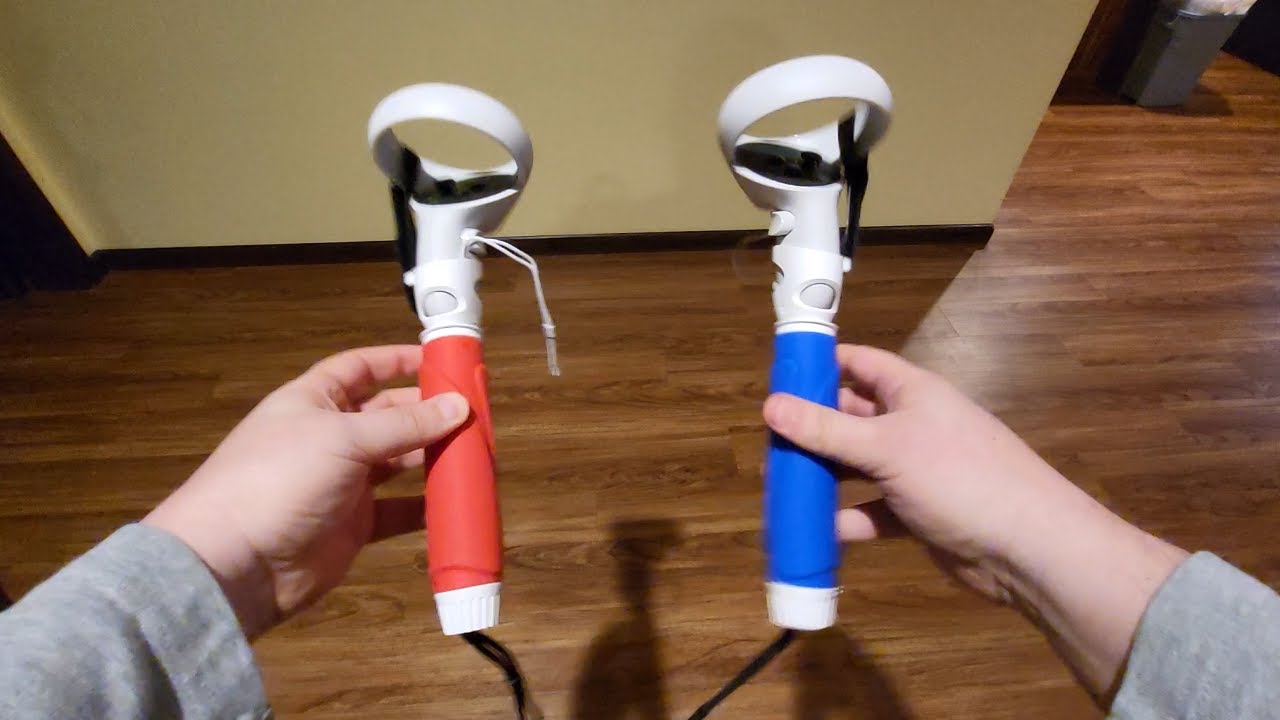 Fun Meta Quest 2 Accessory Handles! - YouTube