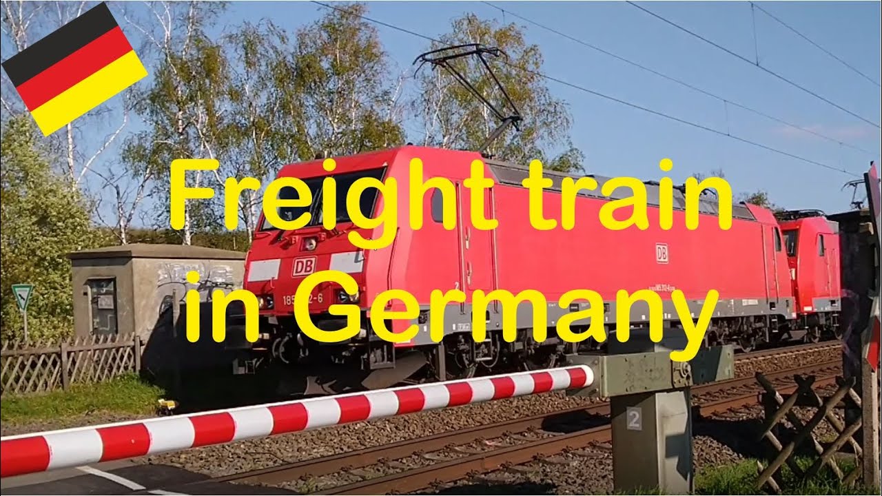 Freight train in Germany - April 2020 - YouTube
