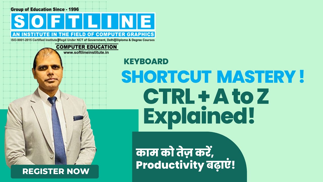 Ctrl A to Ctrl Z shortcut tricks in MS-OFFICE with Krishan Sir! 🔥💻 | Boost Productivity - YouTube