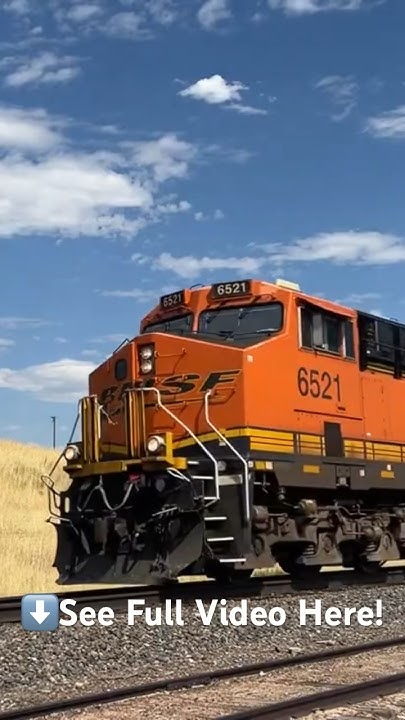 BNSF 6521 Leads U-MQRWOL1-10R! - YouTube