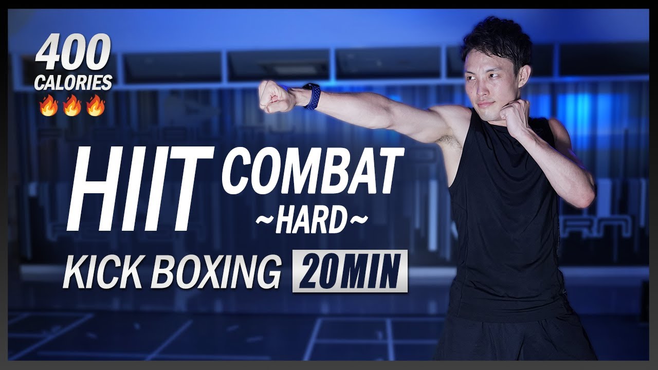 20 MIN HIIT CARDIO BODY WORKOUT / COMBAT WORKOUT - YouTube