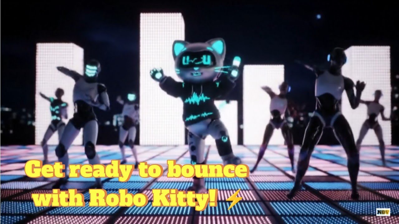 Robo Kitty Beat 🐱 | Techno Rap by the Coolest Robot Cat! (Official ...