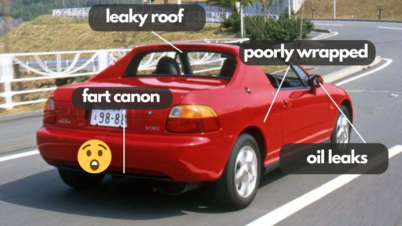Everything Wrong With My New Honda Del Sol | Project Car Breakdown ...