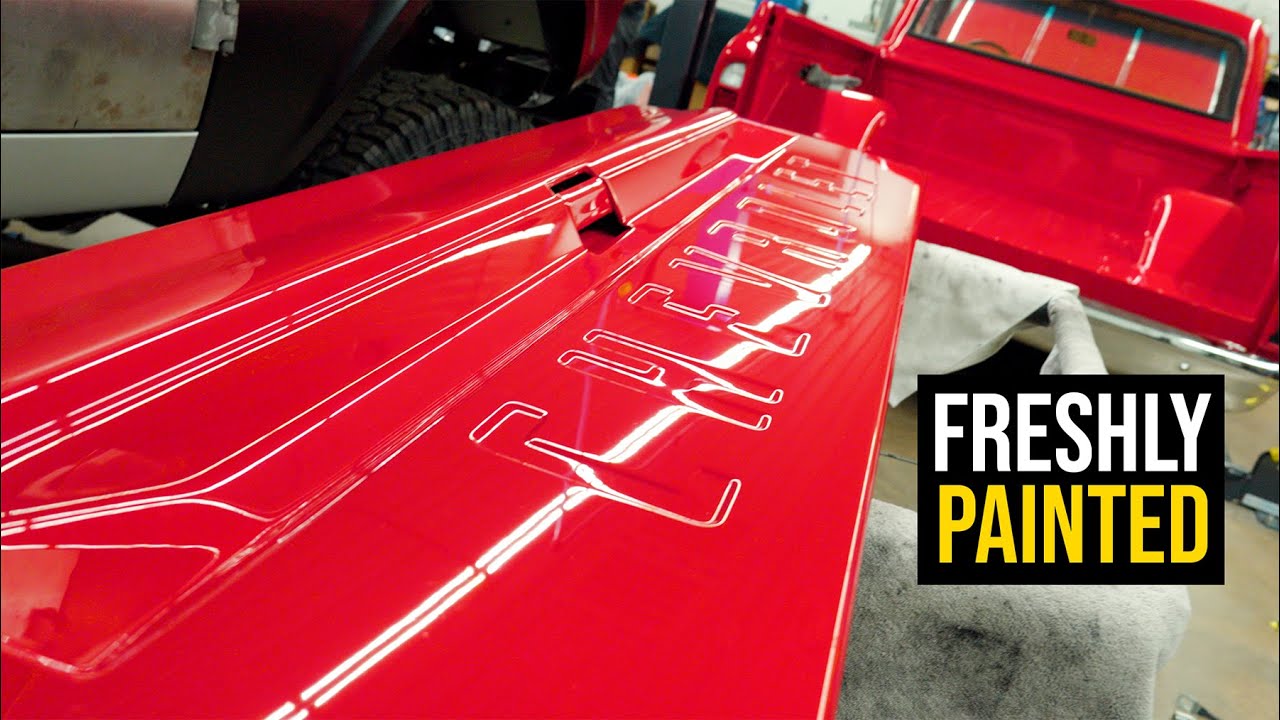 Installing Freshly Painted Parts in Front of the Customer - YouTube