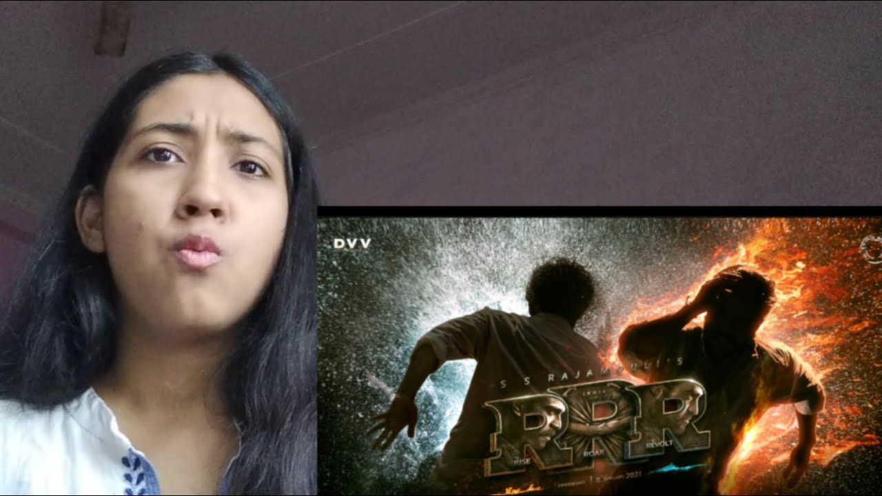 RRR Motion Poster REACTION | NTR, Ram Charan, Ajay Devgn, Alia Bhatt ...