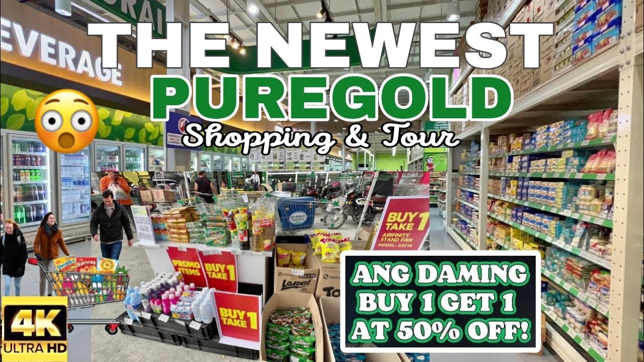 THE NEWEST PUREGOLD | BUY 1 TAKE 1 50%off | Walking Tour | DAU ...
